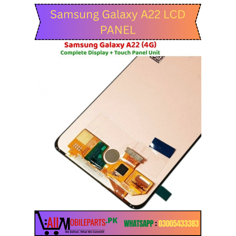Samsung Galaxy A22 4G LCD Panel – Original Display Screen Replacement ...